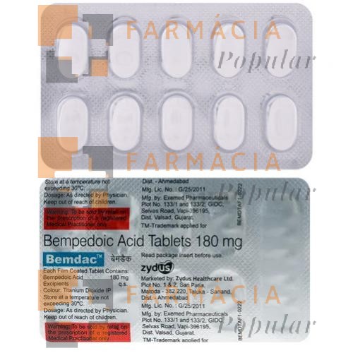 Comprar Bempedoic acid Comprimido Sem Receita em Portugal